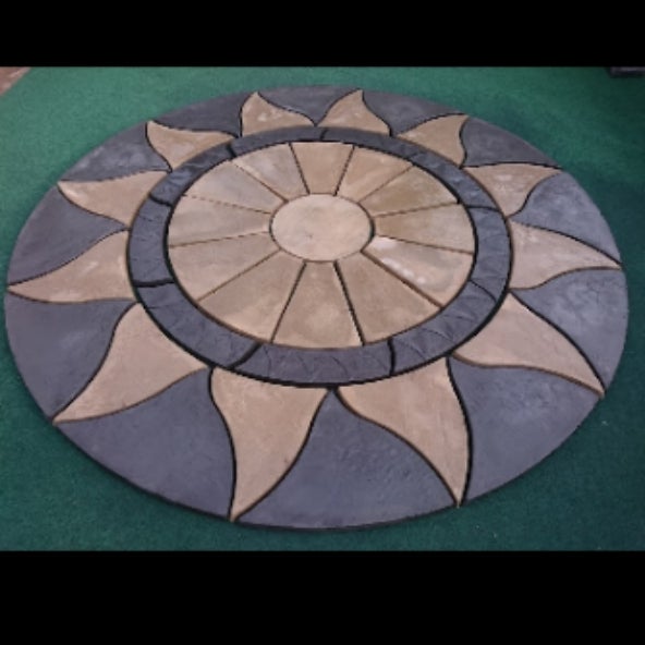 aztec sun circle