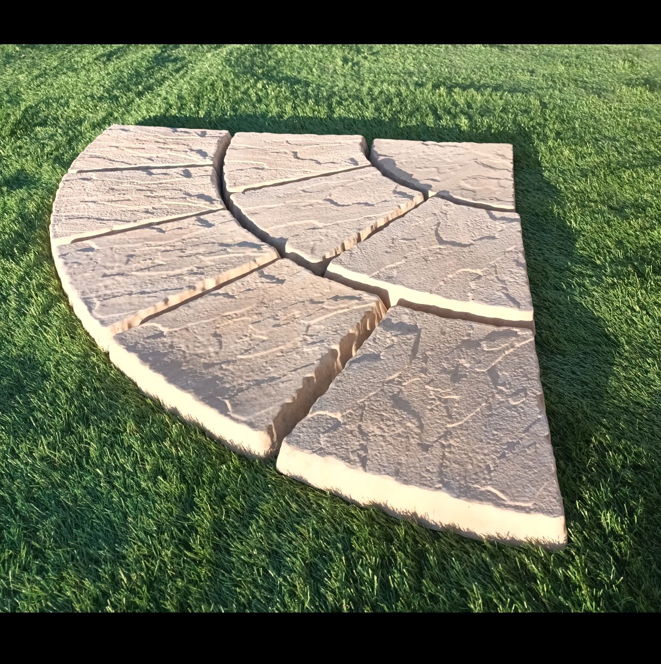 Quarter Circle Old Style | Landscape Paving